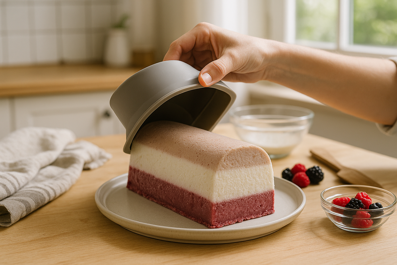 🍰 Le secret du démoulage parfait de votre bûche glacée ️